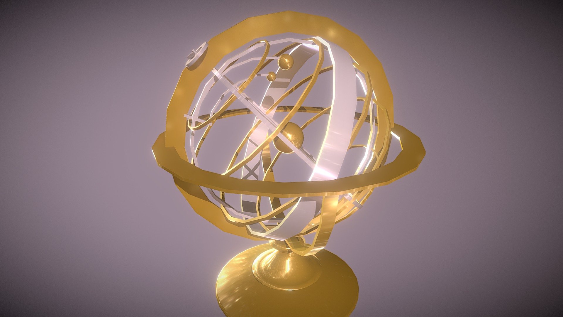 Armillary Sphere - 3D model by Melissa Lam (@mellam) [1fe4de0] - Sketchfab
