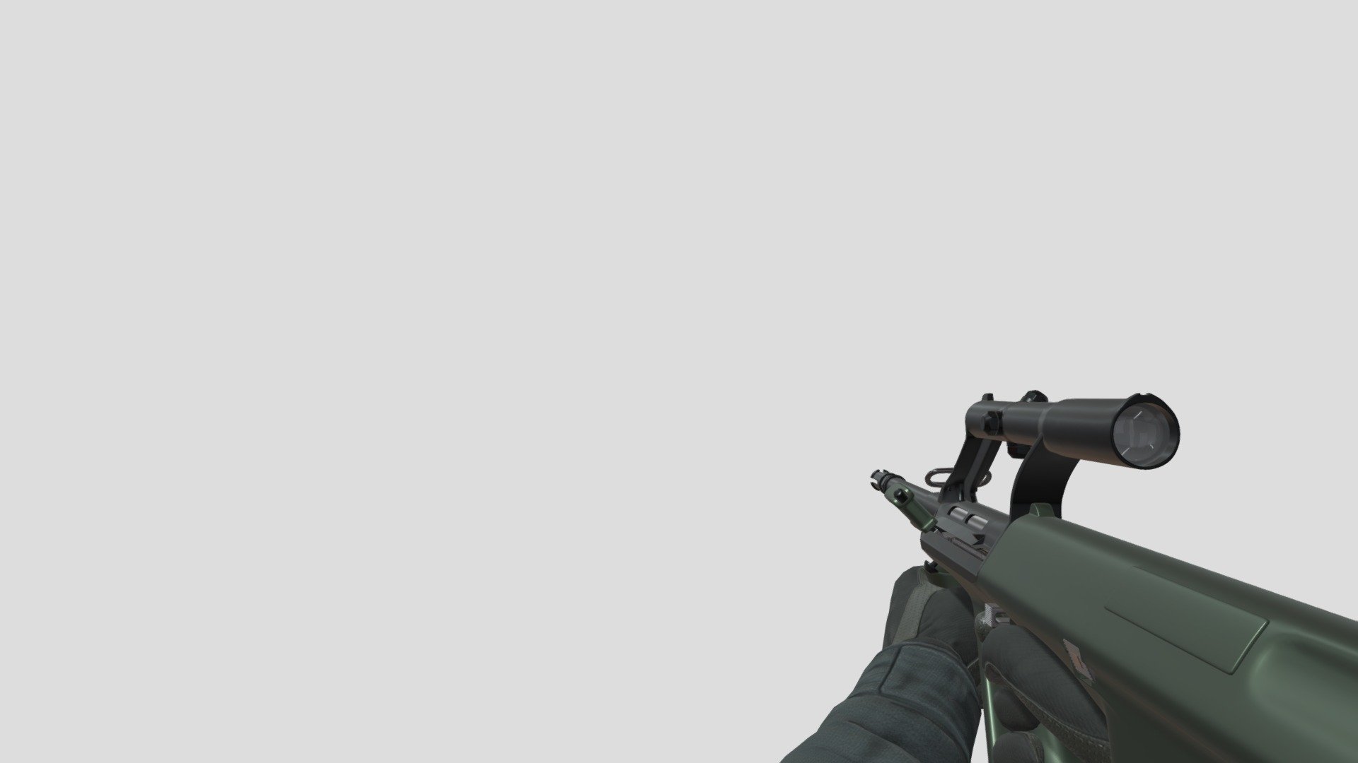 Steyr Aug A1 Assault Rifle - Animated - Download Free 3D model by ...