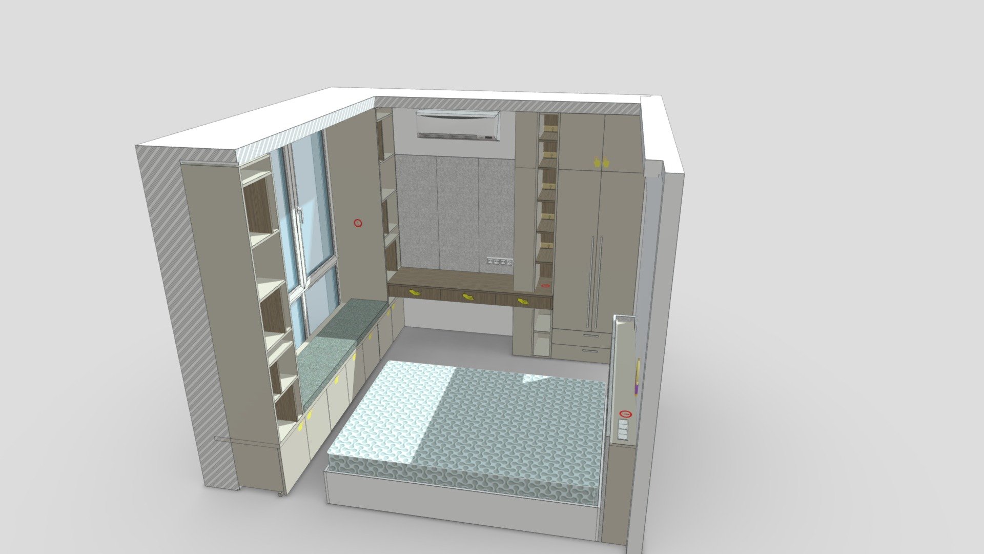351 Детская - 3D model by RUKAMY [1fe59c3] - Sketchfab