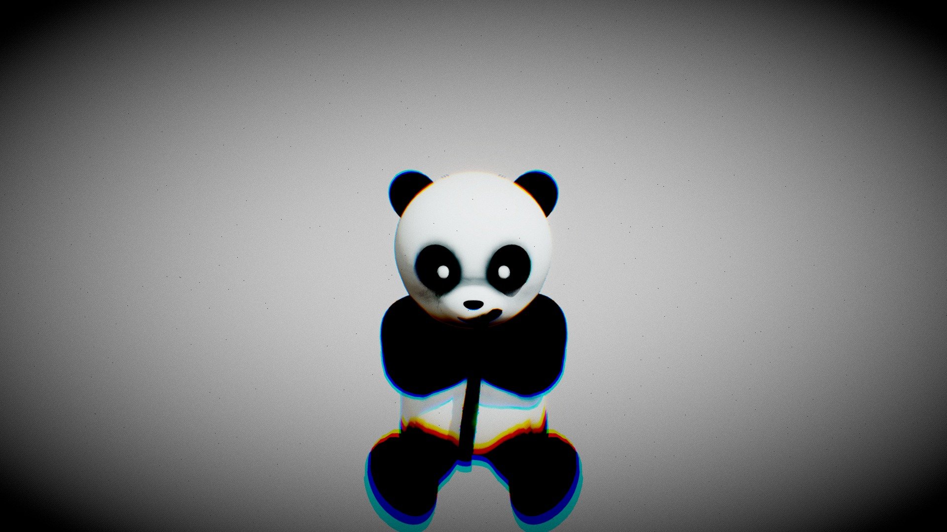 Panda_-_Simple_Toon_Style - 3D model by morganthatgirl10 [1fe7669 ...