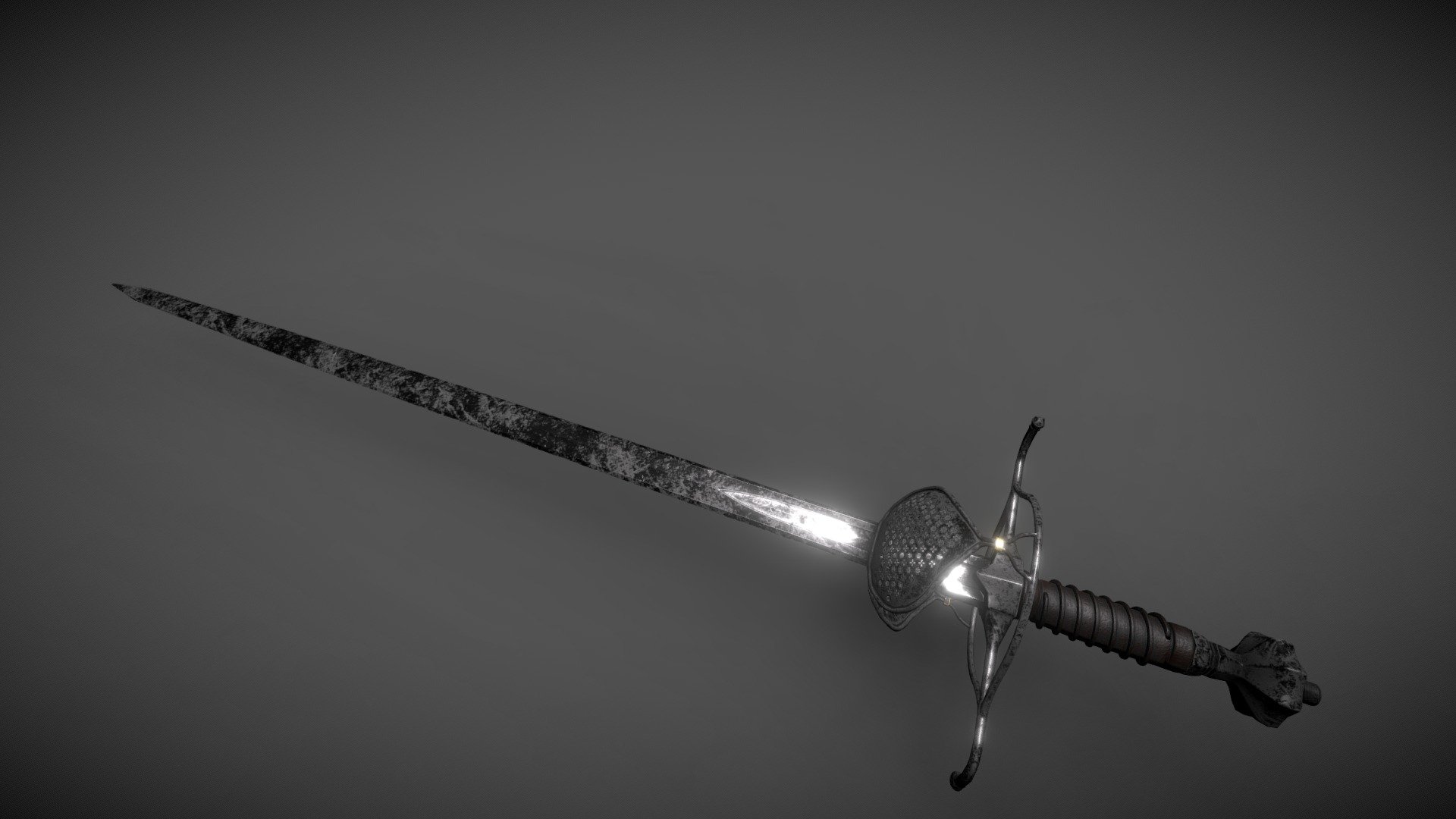 Worn Rapier - Download Free 3D model by Ghou1 [1fe88b1] - Sketchfab