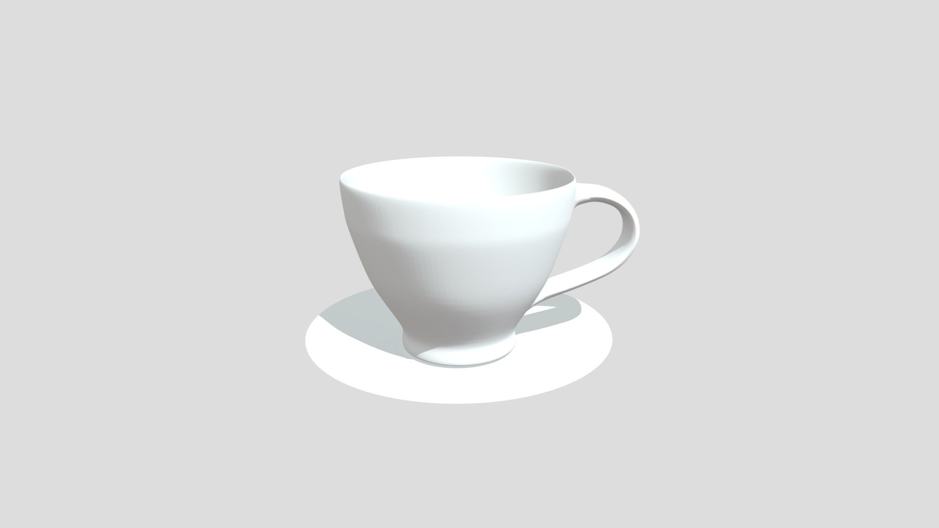 Tea Cup with Saucer - Download Free 3D model by cubiccanva [1fe91d3 ...