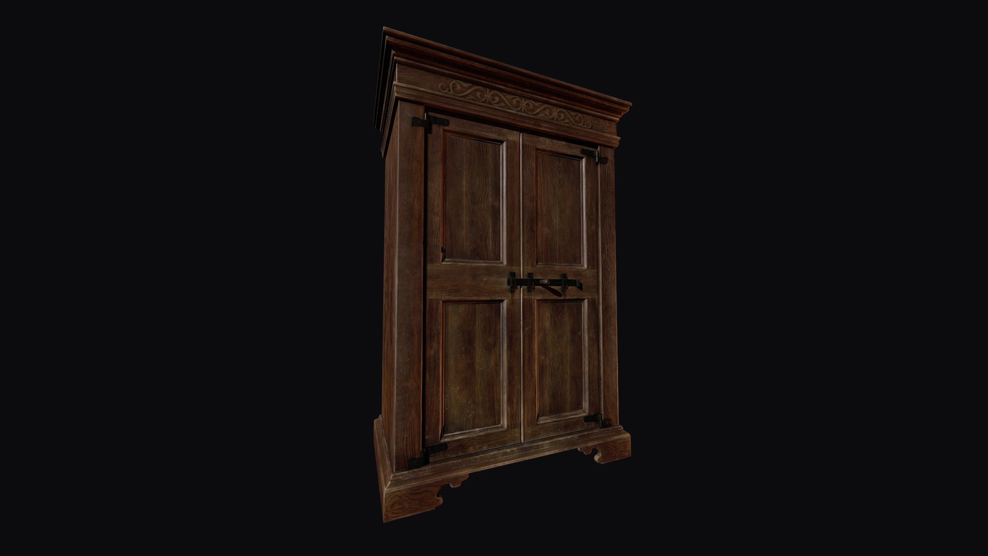 Spooky wooden cabinet - 3D model by Sunny Man (@sunnyman) [1fe953f ...
