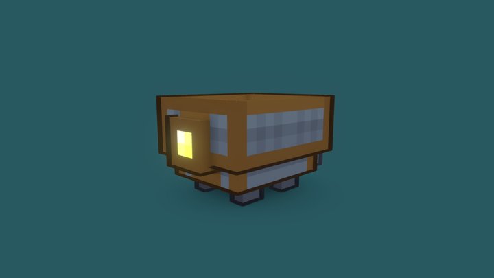 Minecart 3D models - Sketchfab