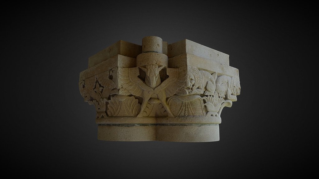 Column Capital Type 3 - 3D model by Heritage Documentation Programs ...