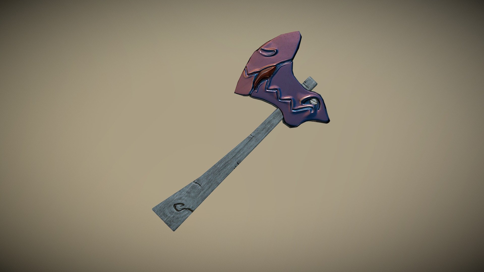 Axe Hound - 3D model by Gecko Ink Studios (@geckoinkstudios) [1febc10 ...