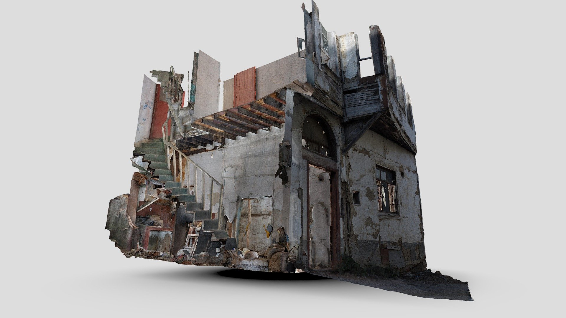 Haunted House plan section - Download Free 3D model by ScanLife ...