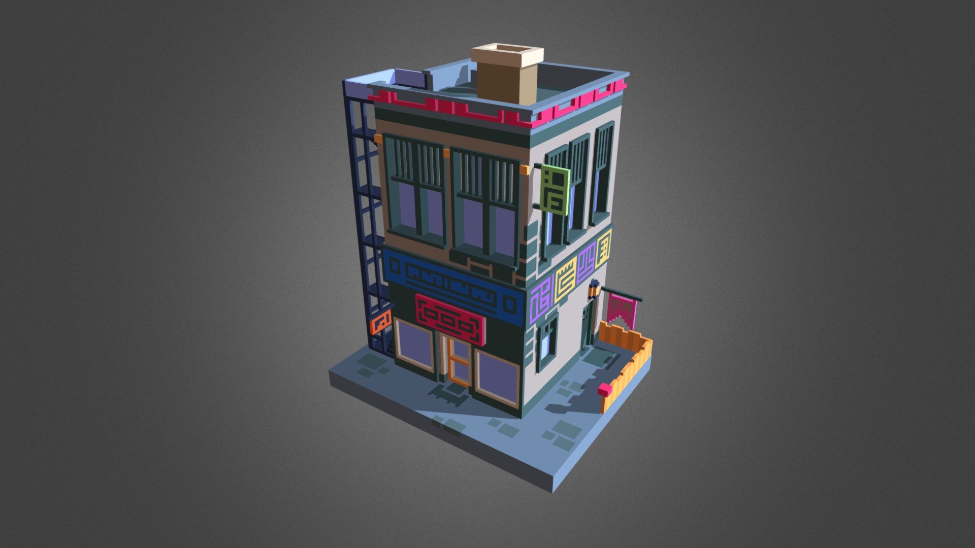 Game House Asset - 3D model by Jinx Inks (@jinxinks) [1ff023b] - Sketchfab