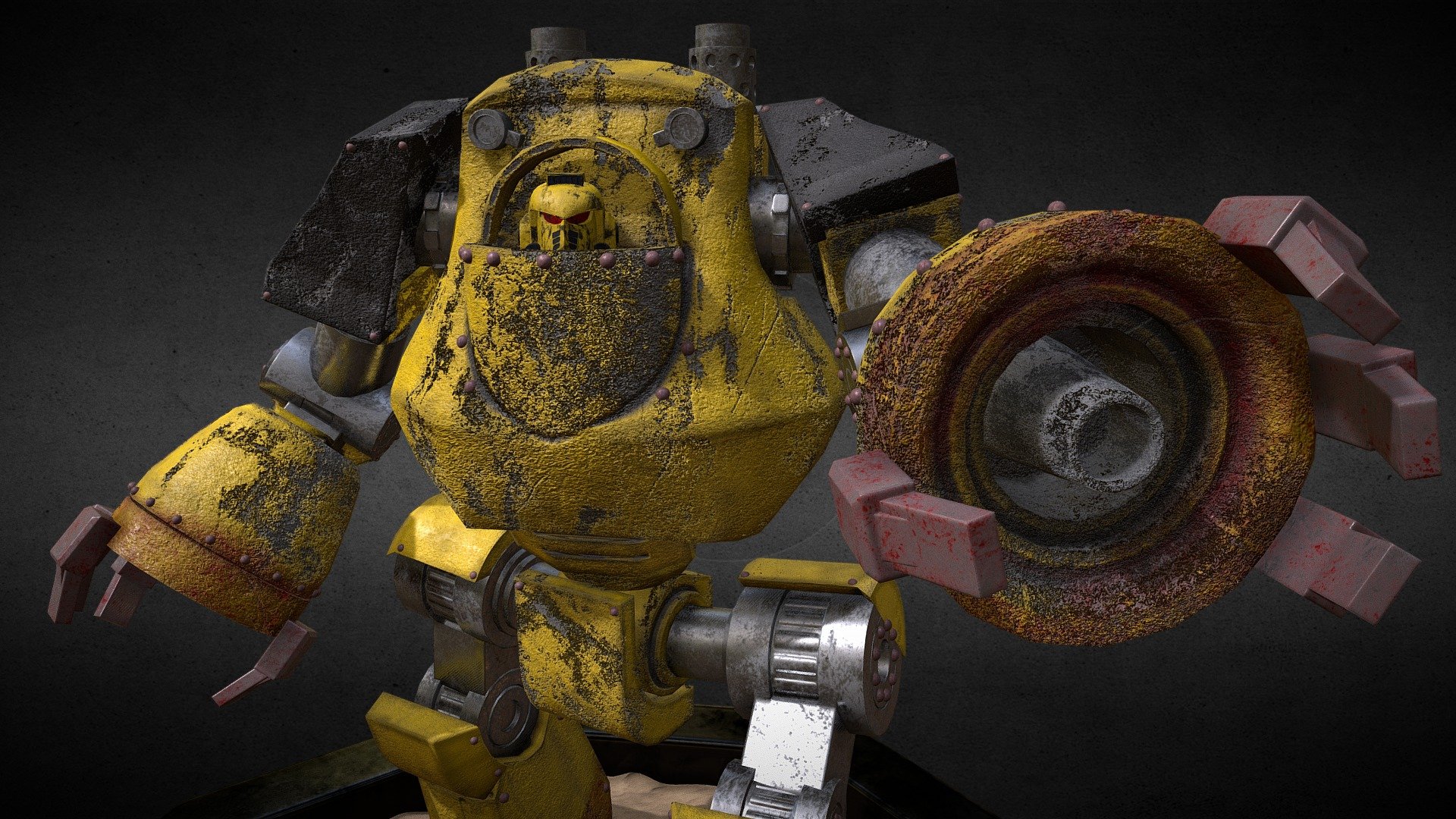 Contemptor Class dreadnought - Download Free 3D model by hgf1092 3d ...