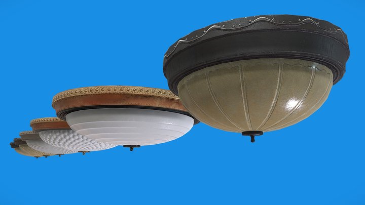 Ceiling-light 3D models - Sketchfab