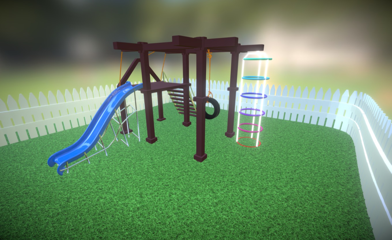 mini playground - 3D model by djengala [1ff34e7] - Sketchfab