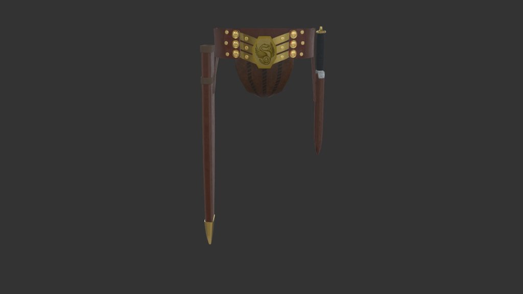 Conan's Belt - 3D model by DragonFireCA [1ff575e] - Sketchfab