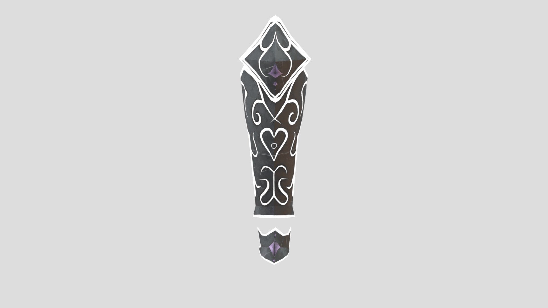 Shin Armor - 3D model by arnoldpark321 [1ff710c] - Sketchfab