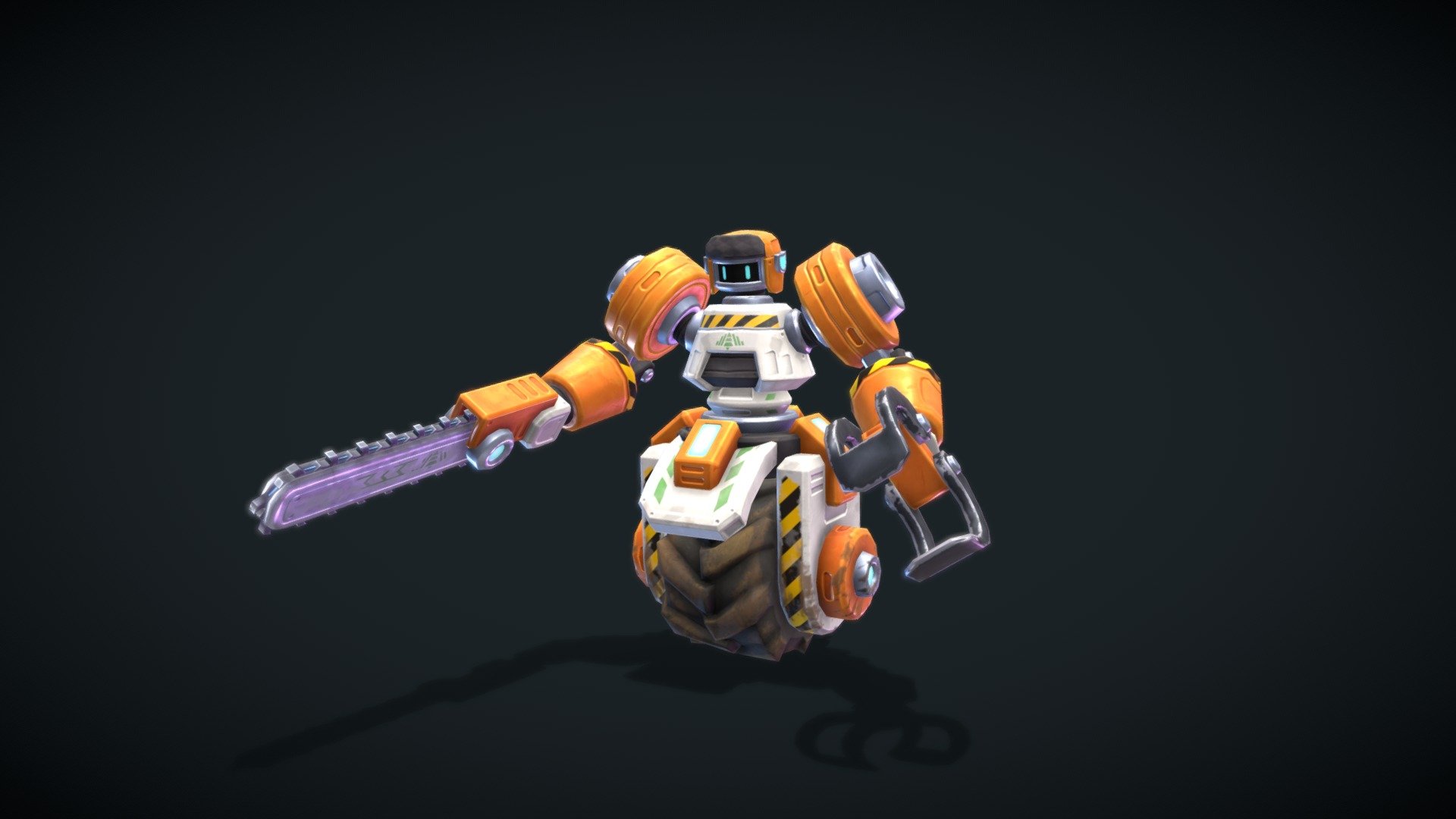 Lumberjack Robot - 3D model by Etienne Sachot (@Berzing) [1ff8c11 ...