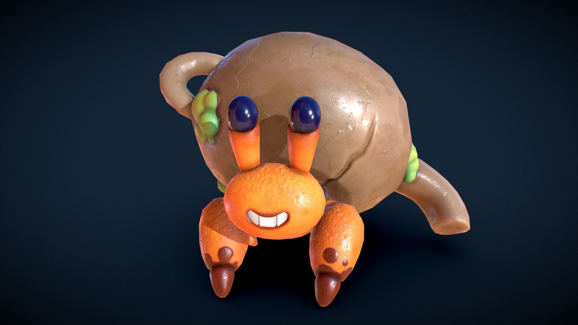 Pokemon - Crustle + Garbodor - 3D model by Malou De Paepe (@malou.de ...