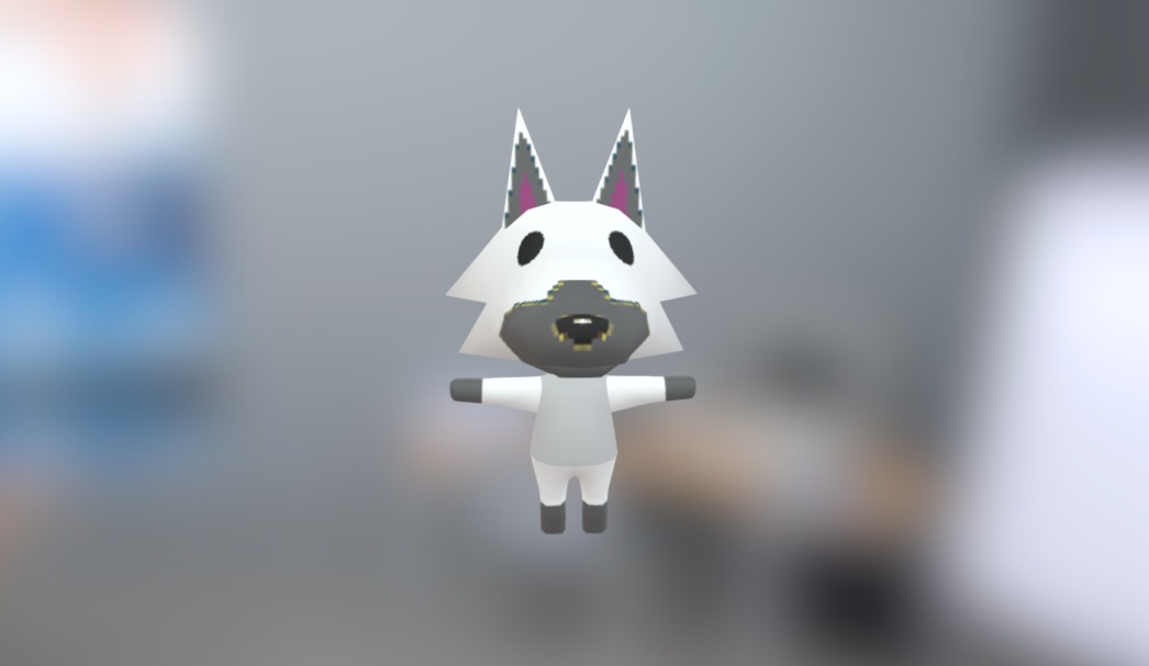 Wolf Template - Download Free 3D model by jacob_kenndey [1ffc05a ...