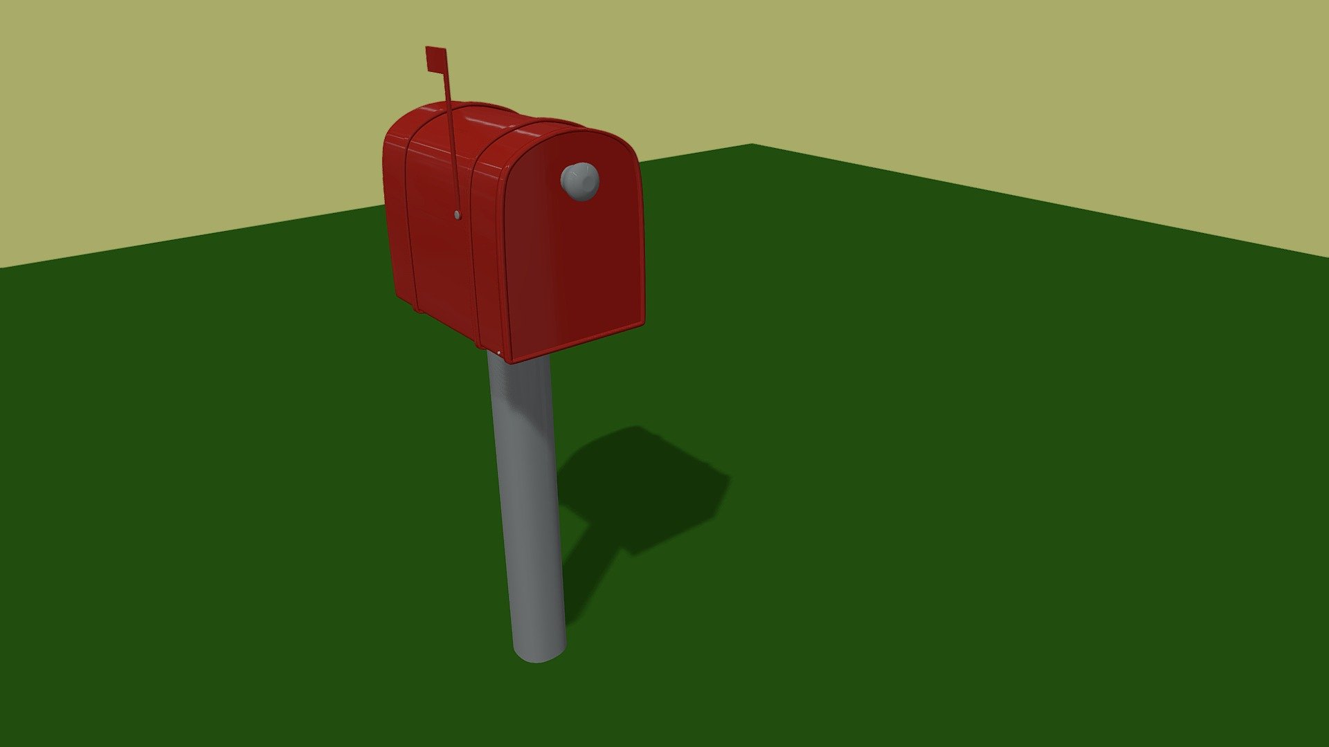 Mailbox - 3D model by Abishekr [1ffd8b9] - Sketchfab