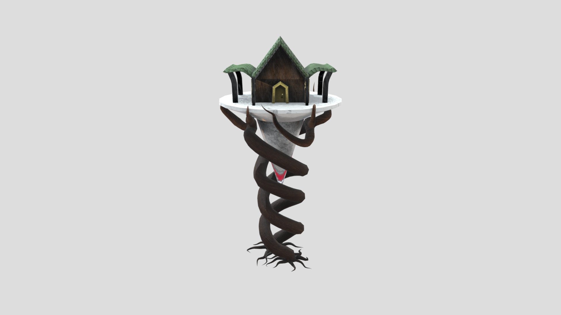 TreeHouse - 3D model by stefan_seco [1ffeb4b] - Sketchfab