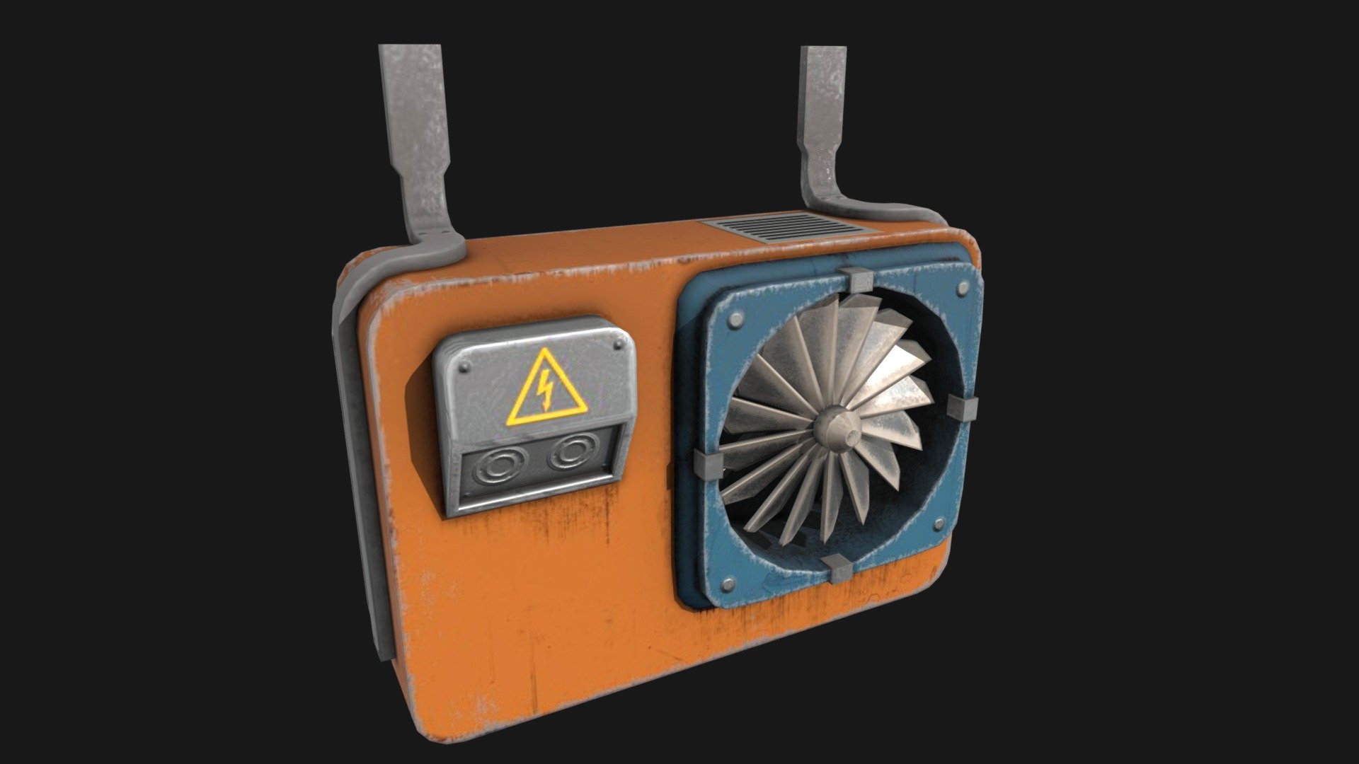 Industrial AC - 3D model by Alex P (@a_park_art) [1ffff22] - Sketchfab