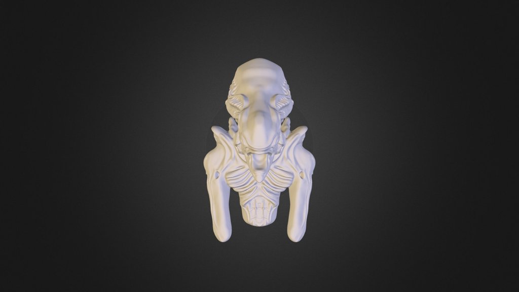 H. R. Giger - A 3D model collection by Paul (Sketchfab) (@paul_sketch ...
