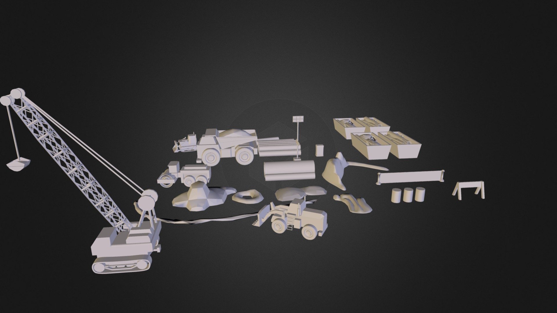 construction_lowpoly.3DS - 3D model by joebreaker [1shYxPj] - Sketchfab