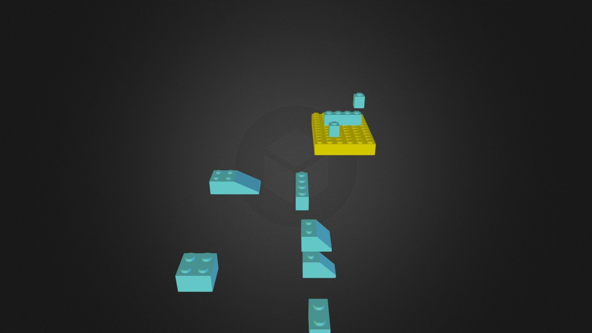 Spongebob Legos.dae - 3D model by hoytm18 [1uPC2fM] - Sketchfab