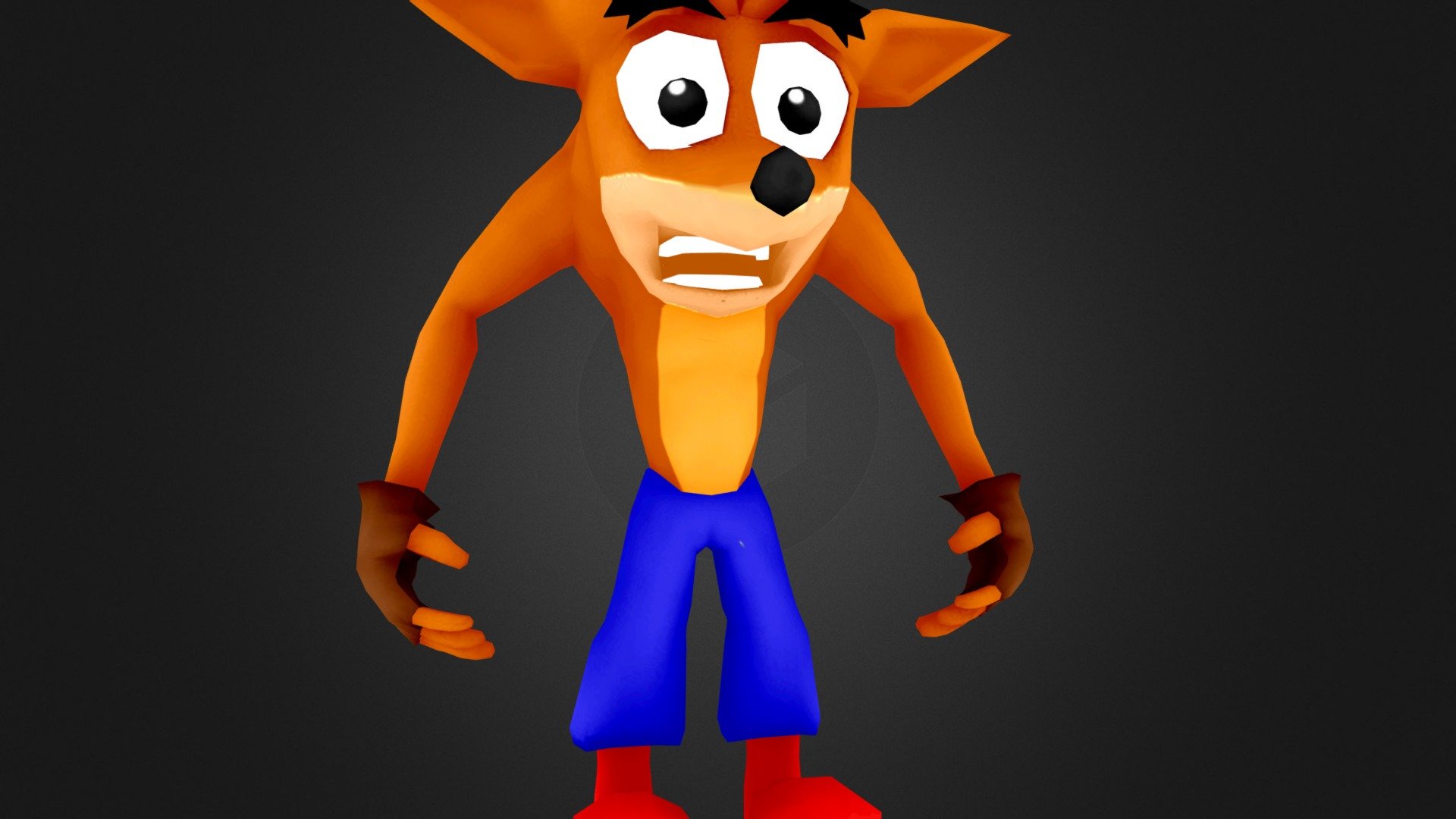 Crash Bandicoot - 3D model by lasshi [1ufForS] - Sketchfab