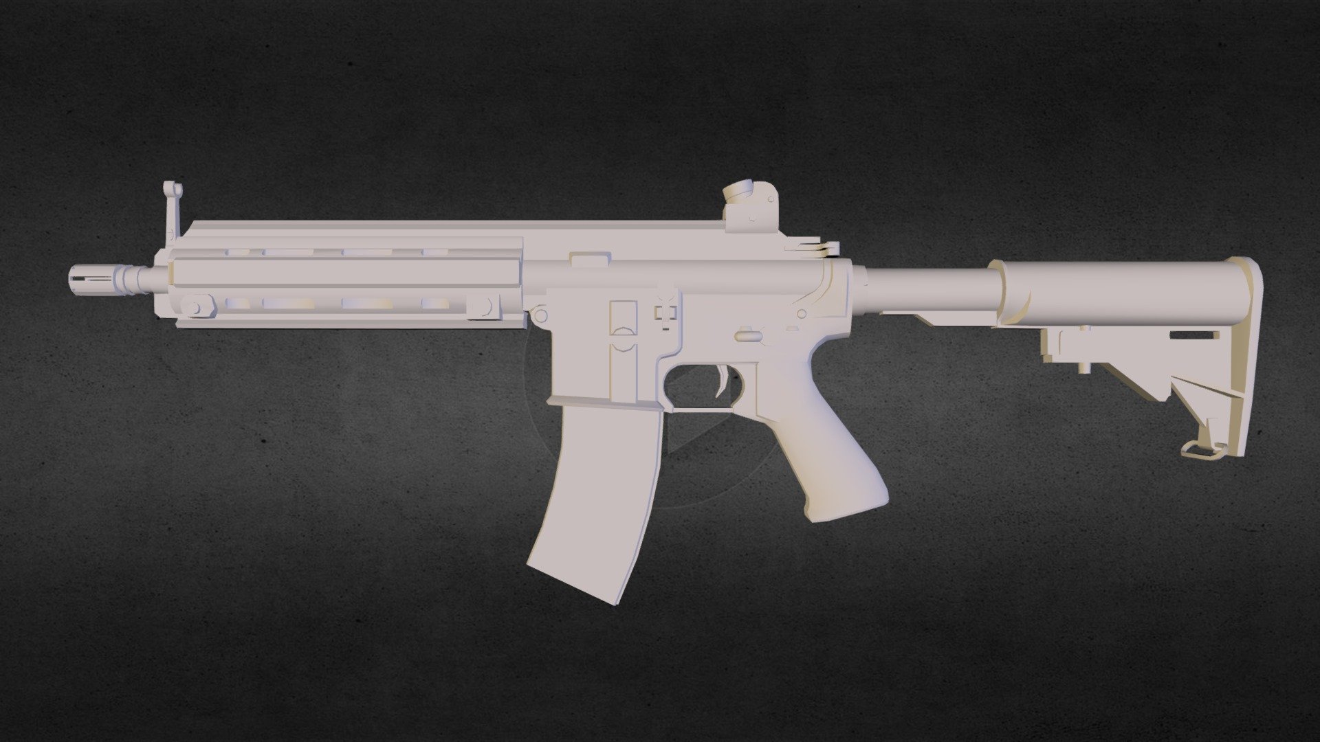 M416 alpha studioz - 3D model by alpha-studioz [1vlePY9] - Sketchfab