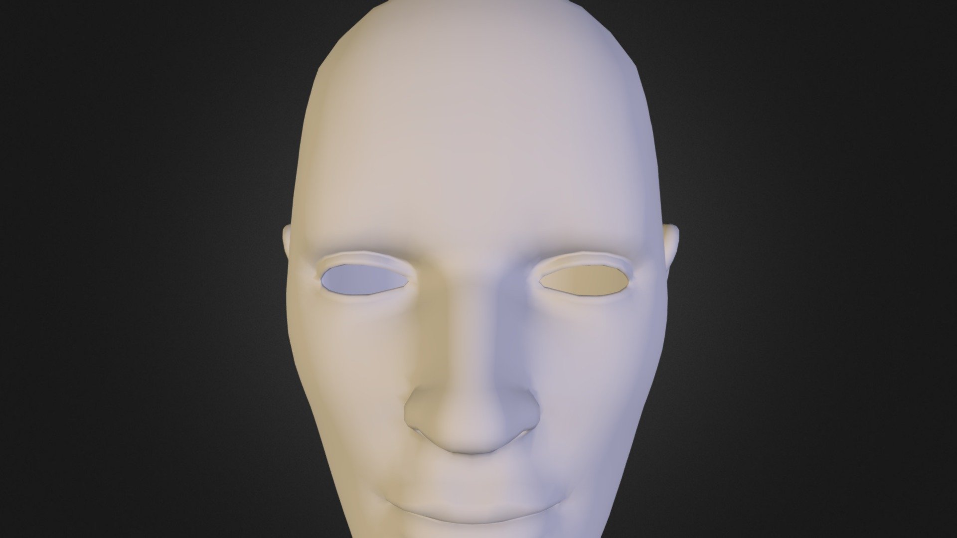 male head.obj - 3D model by FranciscoBuitrago [1wS4yFJ] - Sketchfab