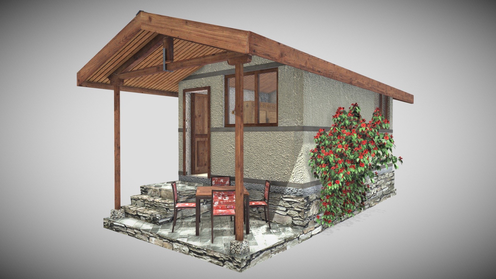 Small Hut - Hut_Compact_Extra - Buy Royalty Free 3D model by Francesco ...