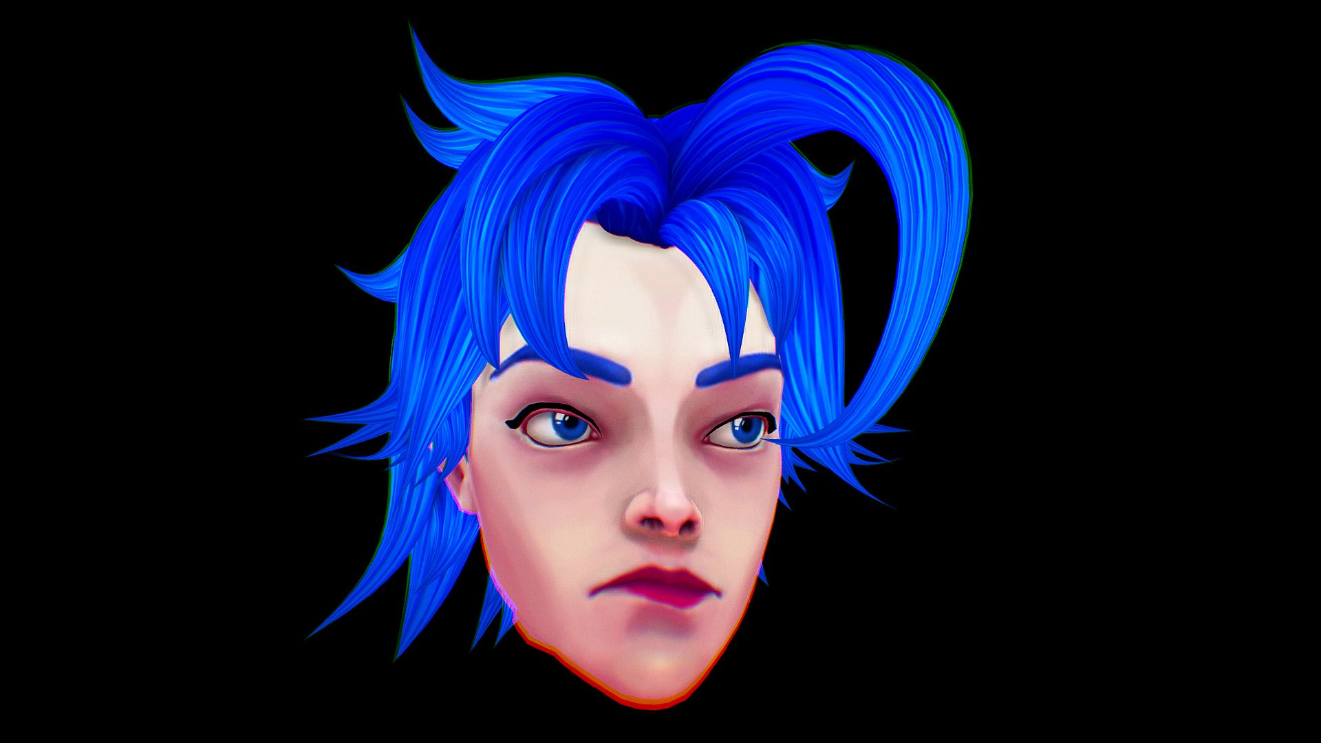 Face Practice - 3D model by Rage (@Soulskor) [200089e] - Sketchfab