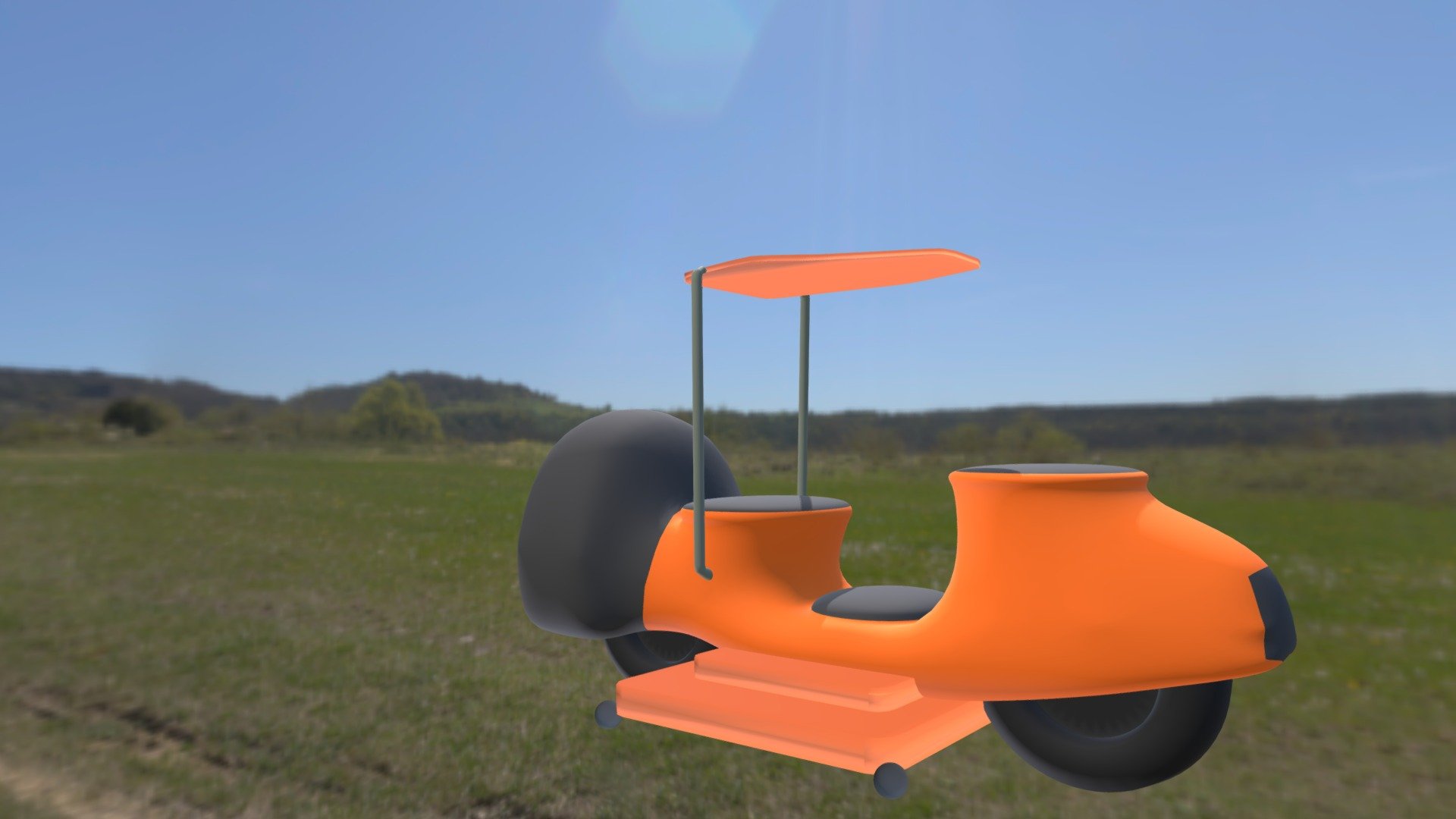 Weird Mower - 3D model by Dave (@barryslap) [20012f3] - Sketchfab