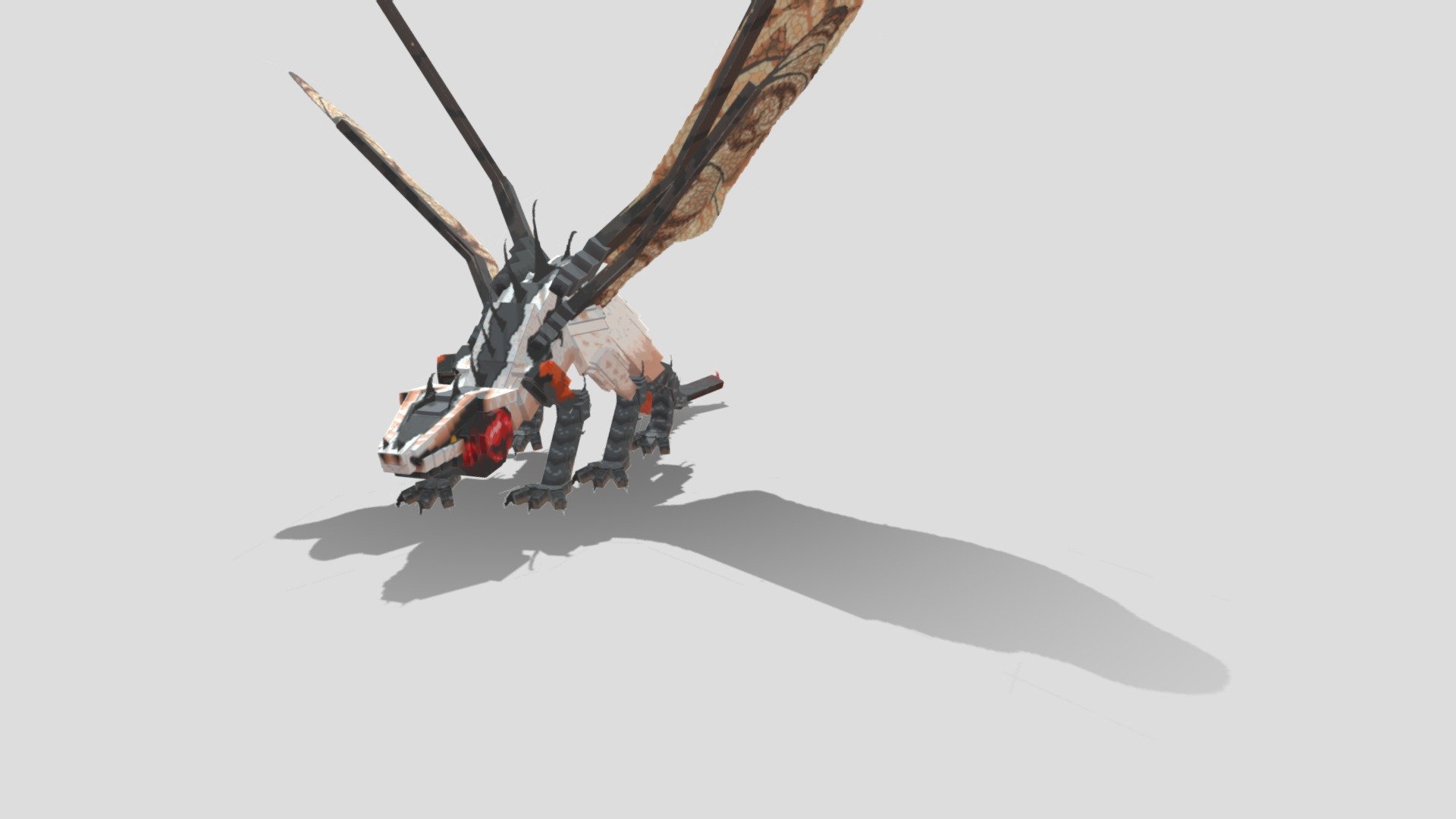 DragonKin Minecraft Model - 3D model by DreamWorld Studios ...