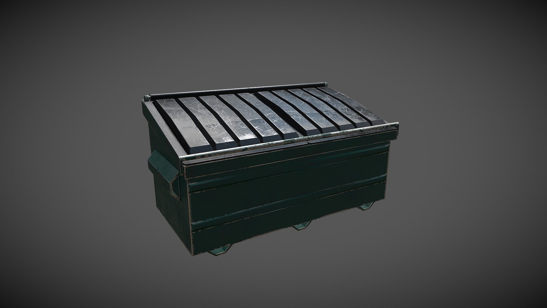 Game Ready Dumpster - Download Free 3D model by Nathan.Goodman [2001da9 ...