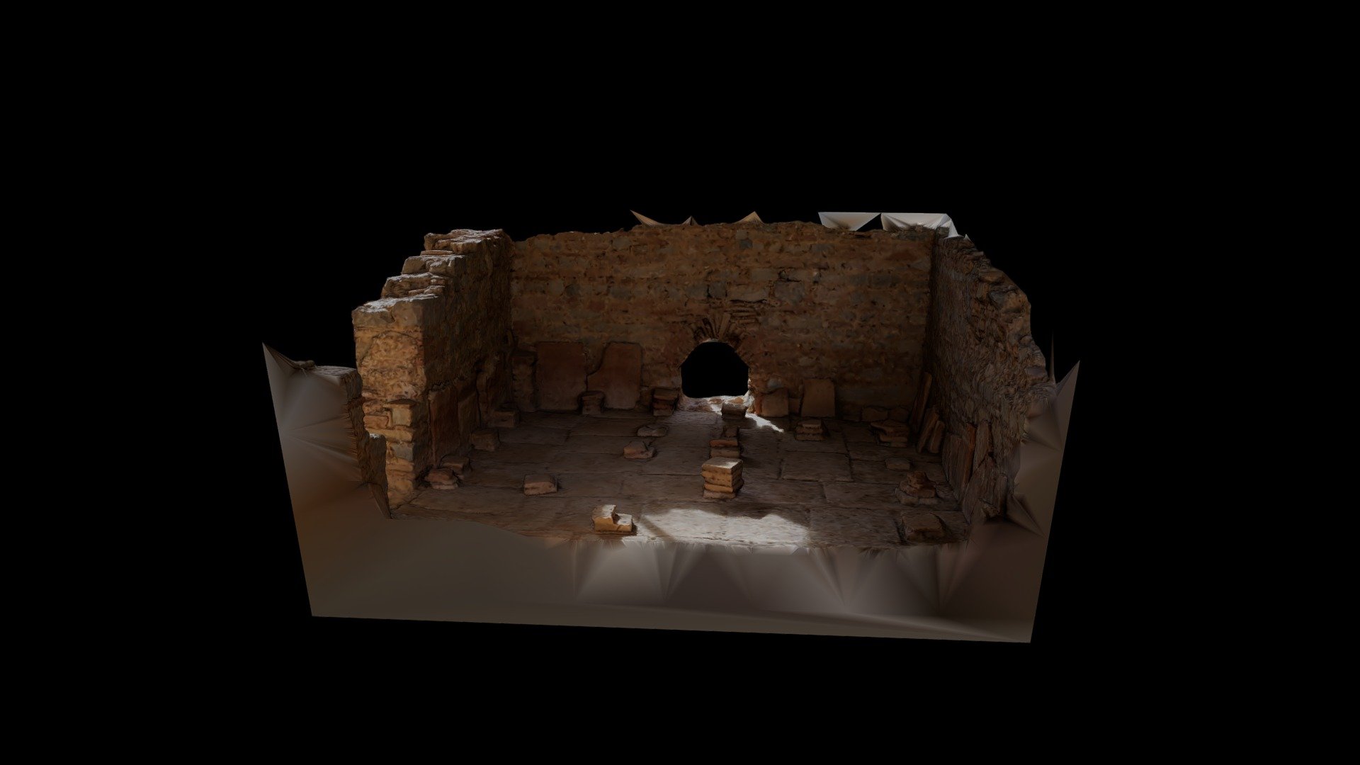 Roman archaeological excavation - 3D model by 3dcyber [2003481] - Sketchfab