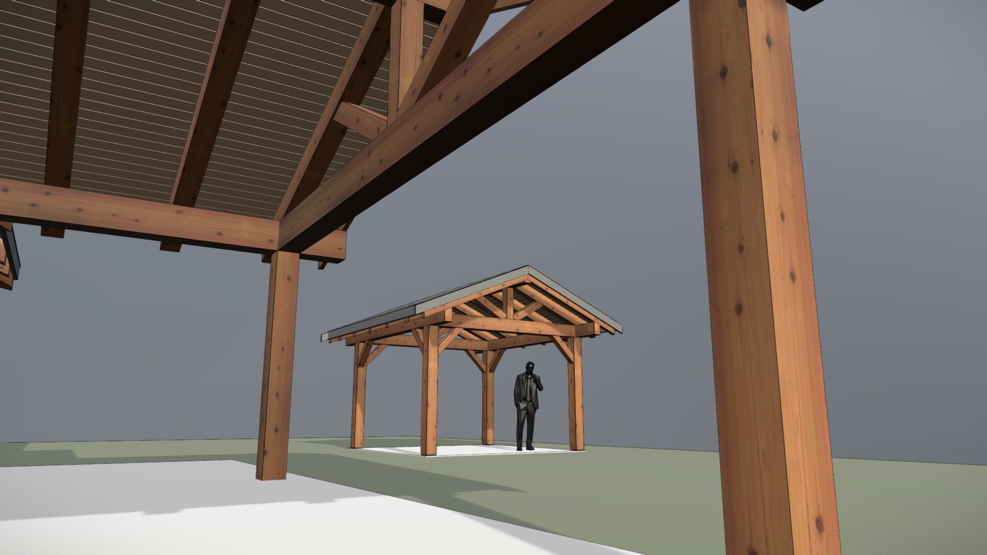 12x12 Timber Cover - 3D model by Tysonmoffat [2005330] - Sketchfab
