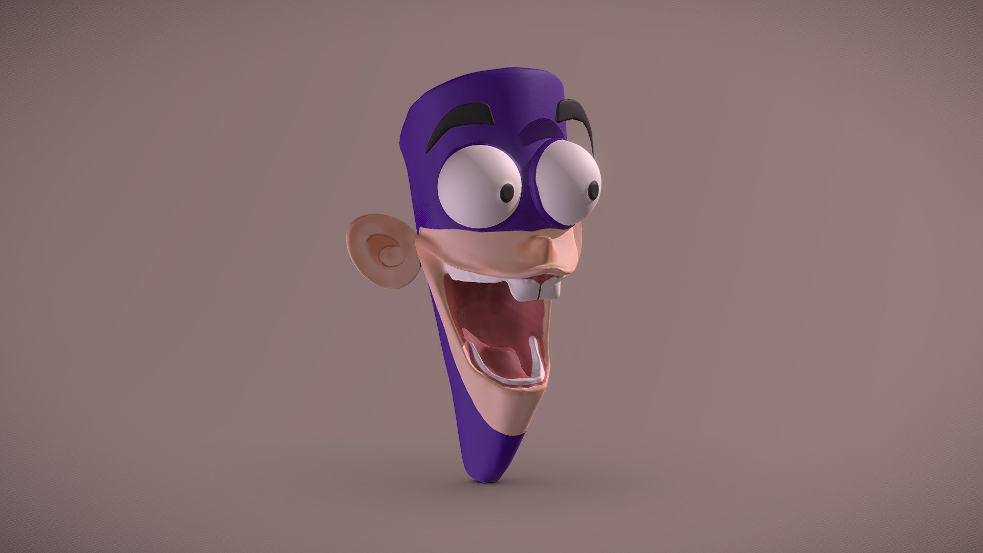 FanboyHead - Download Free 3D model by RaulQue [2006409] - Sketchfab