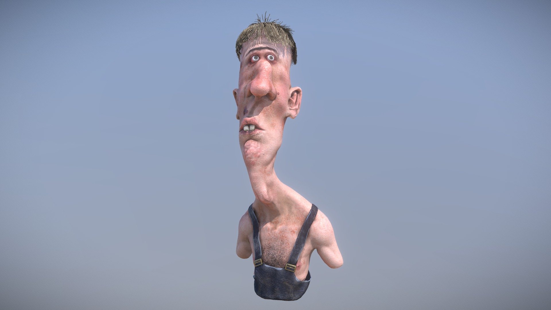 Dumb - Download Free 3D model by Tamko Dmitry - Freelance 3d Character ...