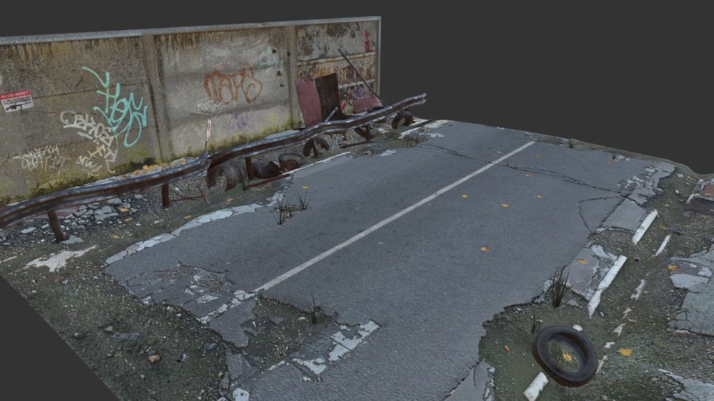 Post-Apocalyptic Prop: Ground Element - 3D model by eart3d [2007dbb ...
