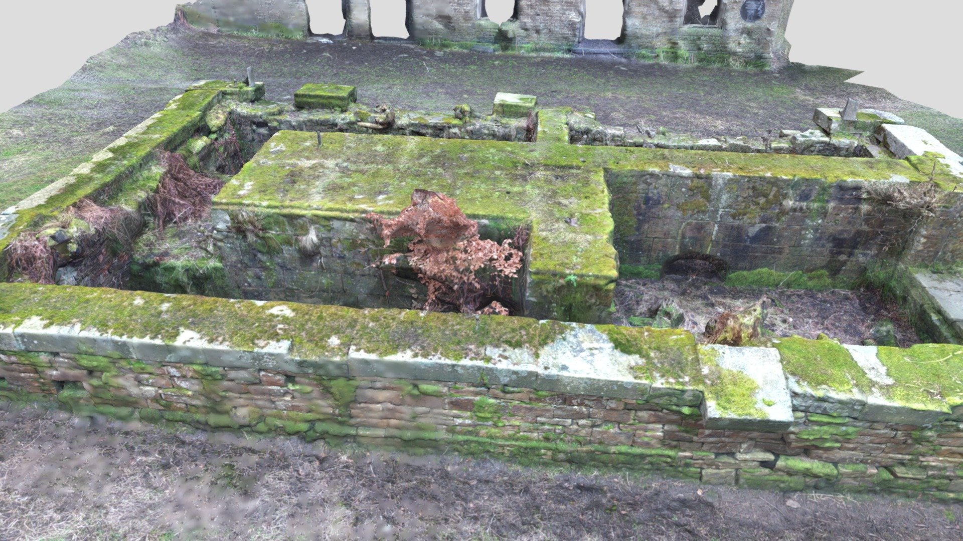 Holms Linn Mine - Engine House - 3D model by North Pennines National ...