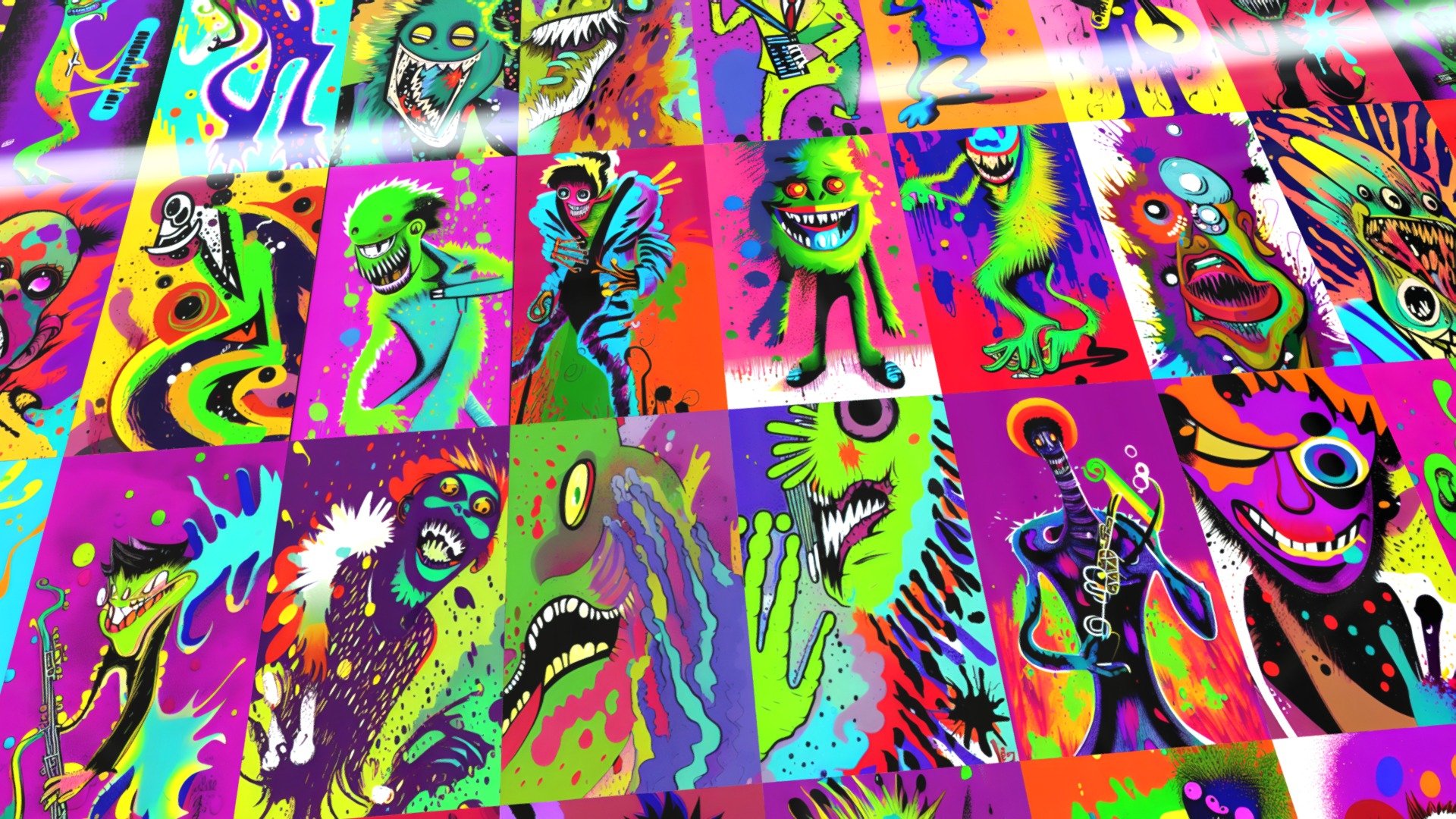 w 741 Jazz monster Paint - Download Free 3D model by klrxyz [2008cc0 ...