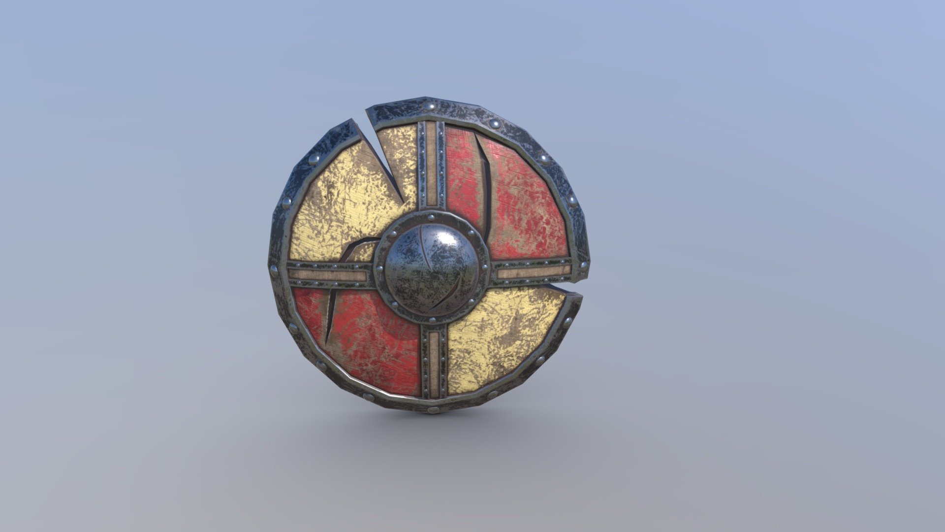 Shield - 3D model by Qinlun_Huang [20090d8] - Sketchfab