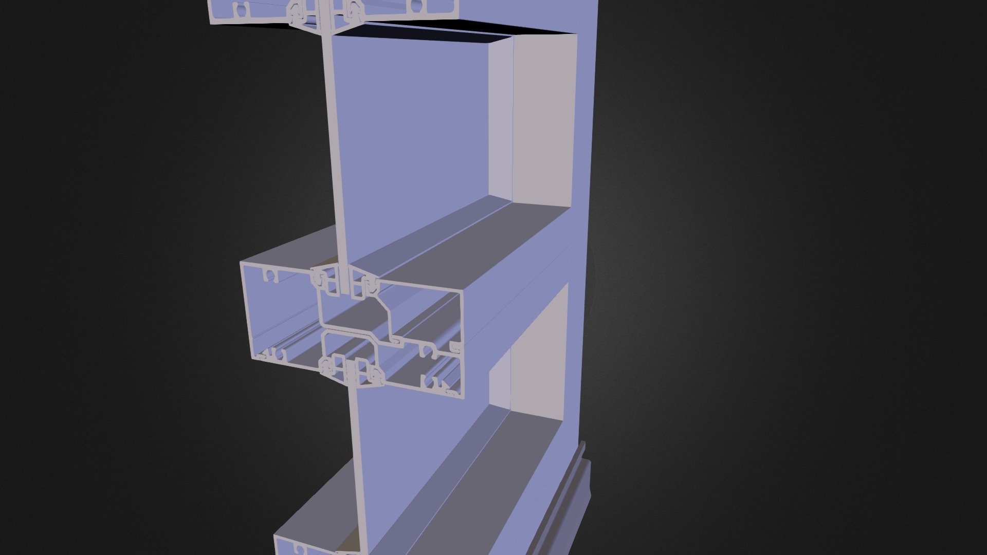100 CSG Frame - 3D model by alumind [200a6e6] - Sketchfab