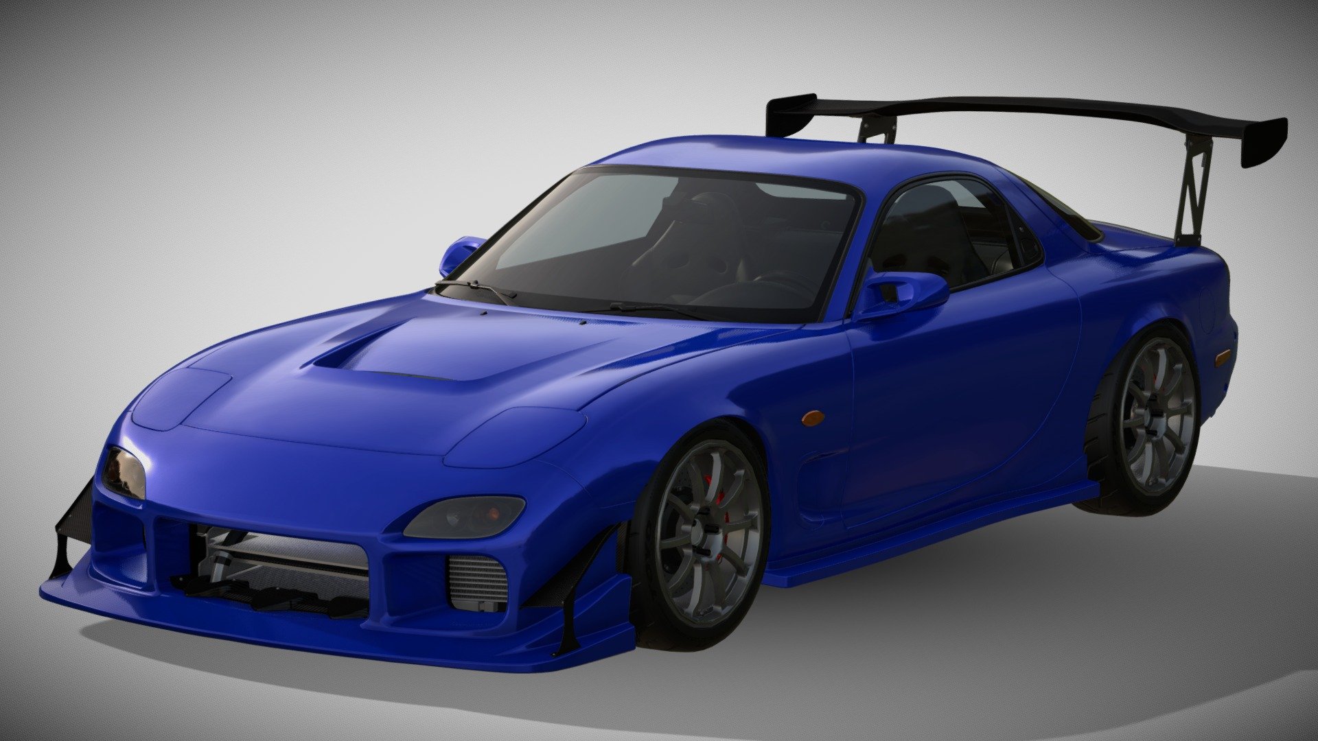 2019 RS PANTERA Mazda RX-7 twinturbo - Download Free 3D model by Ddiaz ...