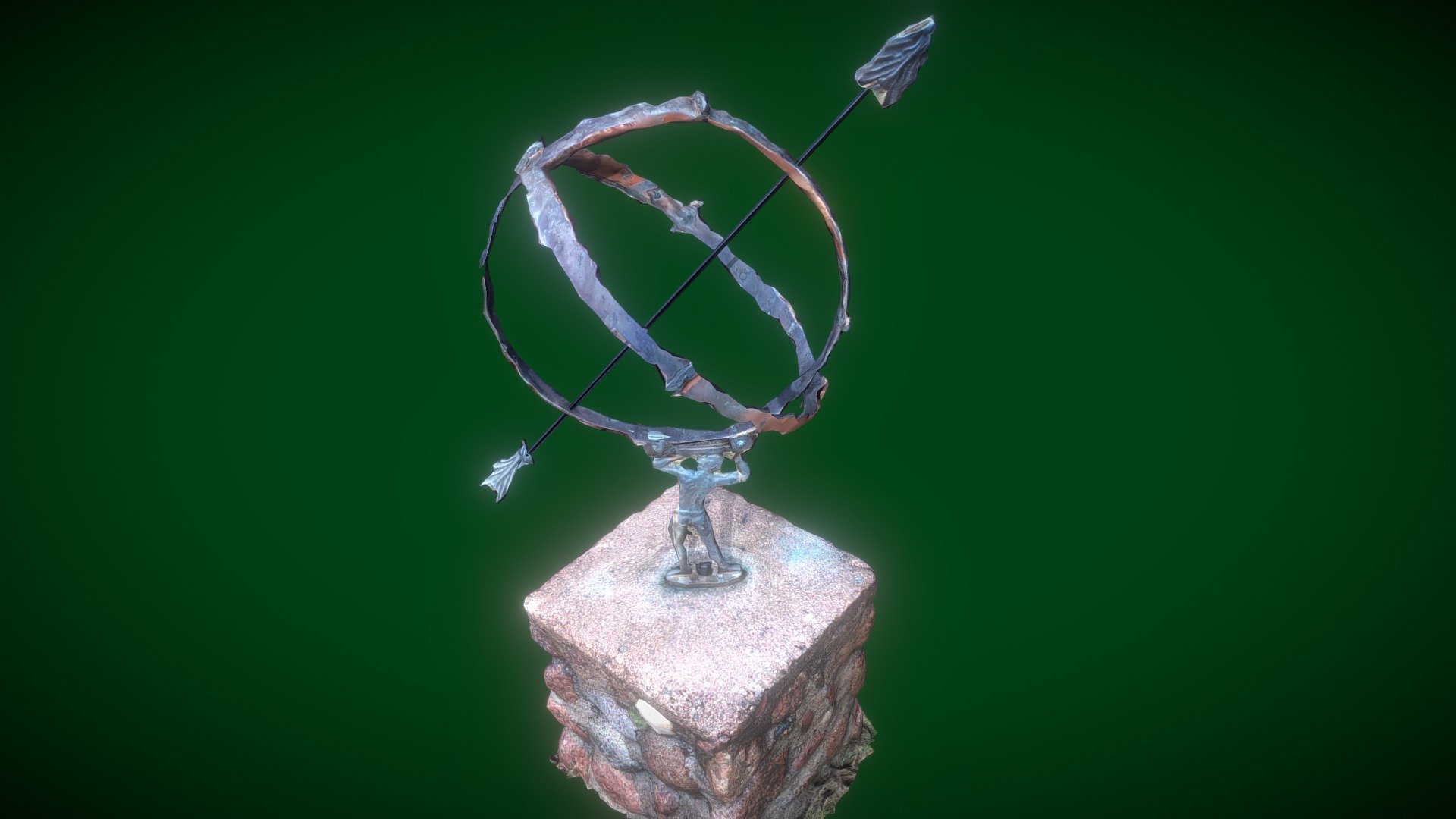 Sundial - 3D model by Vavtrudner [200e9f7] - Sketchfab