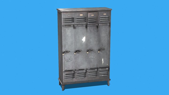 Locker 3D models - Sketchfab