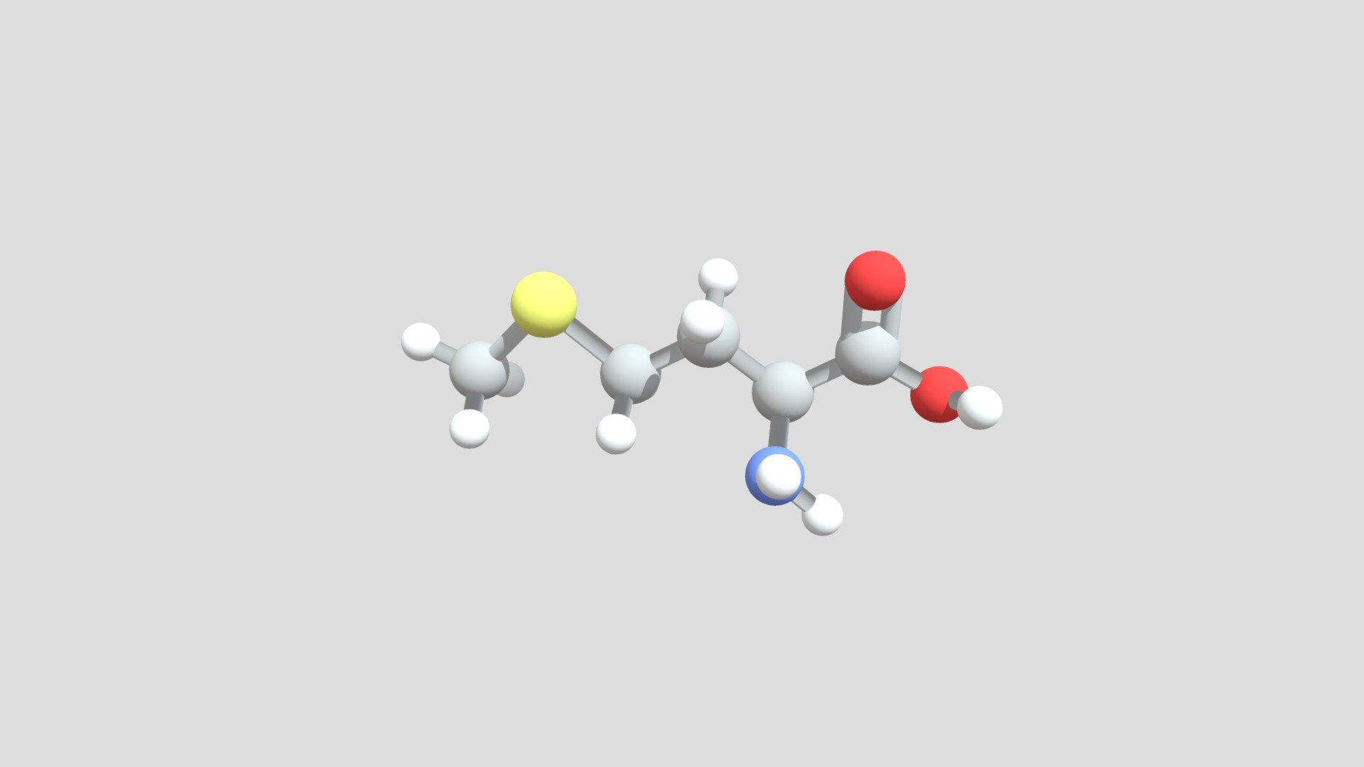 Methionine - Download Free 3D model by orgoly [2011509] - Sketchfab