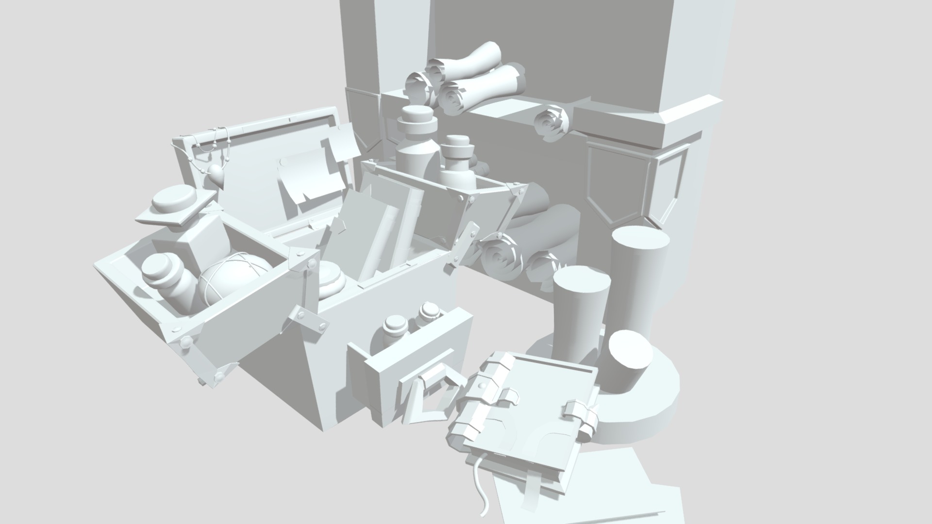 3_2_Papers_Strings_Mosquera_Miller - 3D model by Mosquera_Miller [20118d5] - Sketchfab