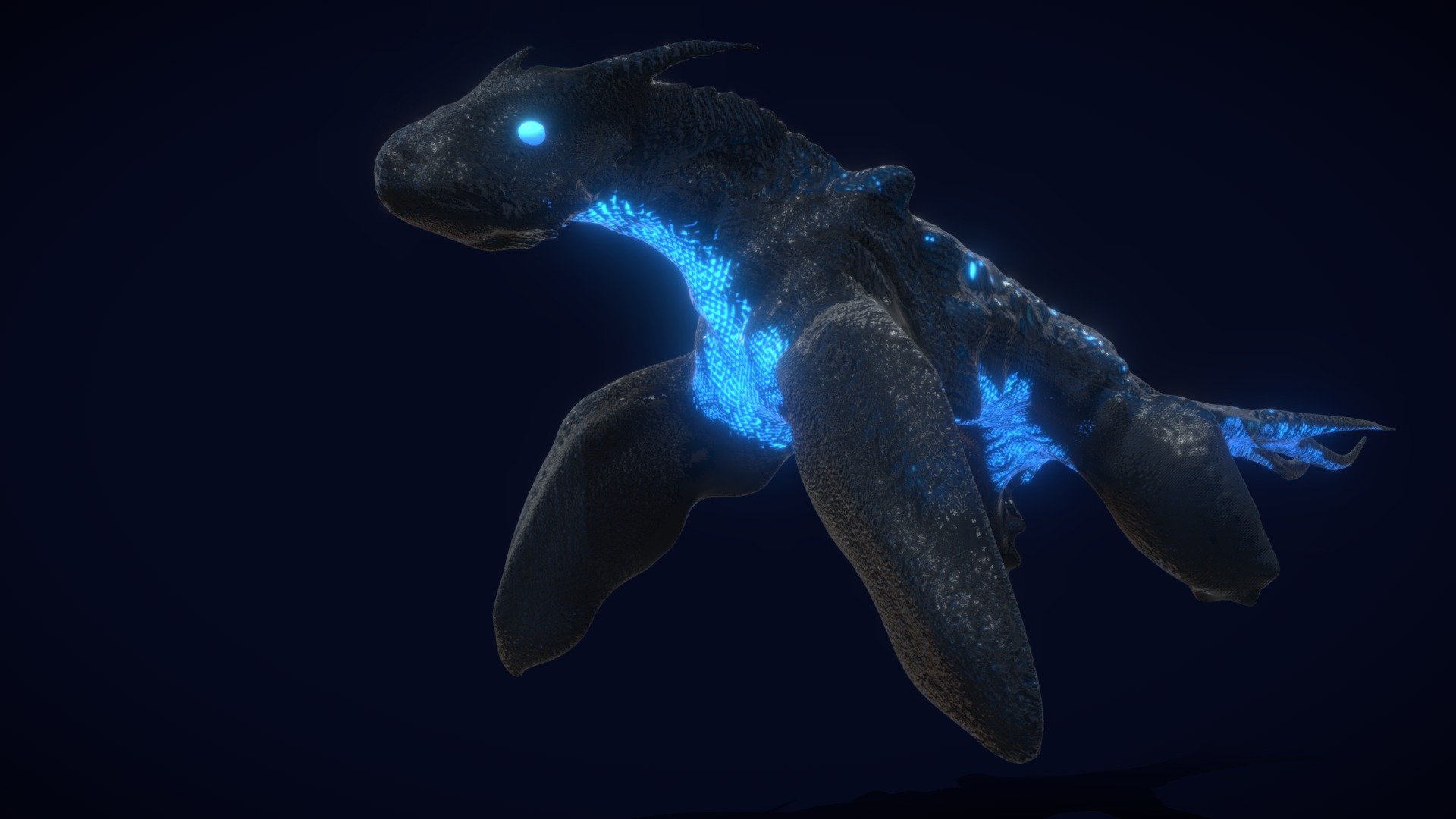 Sea Dragon - High poly - 3D model by Max Advis (@Max_Advis) [201227d ...