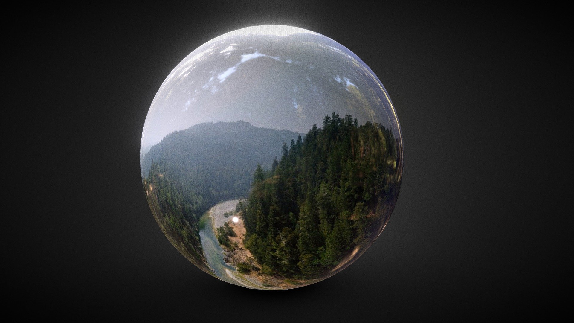 Eel River, CA | 360 Sphere - Download Free 3D model by Mr. Trevor ...